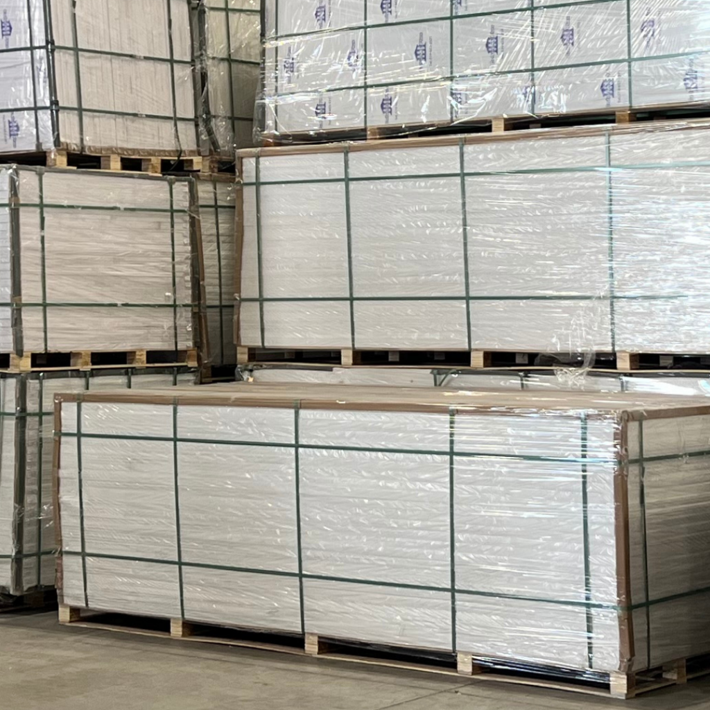 1/2 in. x 4 ft. x 8 ft. white PVC sheet panel - Columns Plus